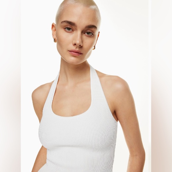 Babaton | Tops | Aritzia Babaton Sculpt Knit Halter Top | Poshmark